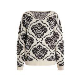 Albee Women Strickpullover in Creme Mehrfarbig | Gr.: xl-xxl