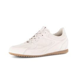 Gabor Damen Sneaker "Sneaker low", Gr. 37, beige, Schuhe
