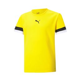 Puma Funktionsshirt Jungen Gr&ouml;&szlig;e 176 gelb / schwarz / wei&szlig;