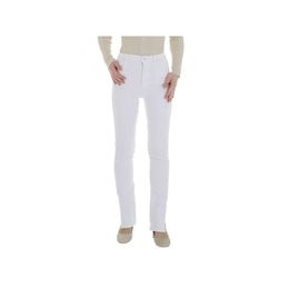 Ital-Design Jeans in Wei&szlig; | Gr.: M