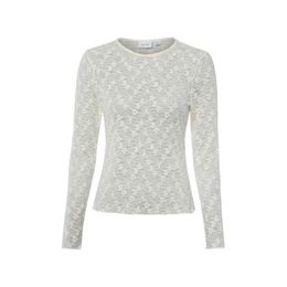Vila Langarmshirt VIFay in ecru | Gr.: S