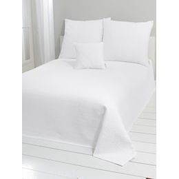 Heine Tagesdecke in wei&szlig; | Gr.: 140-x-210-cm