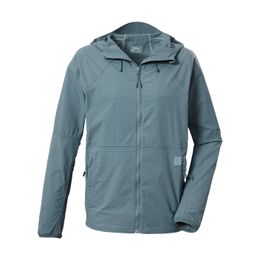 Killtec Herren Funktionsjacke "KOS 182 MN JCKT", grau, Gr. M, Obermaterial: 88% Polyamid, 8% Elasthan, 4% Polyester, Jacken, Wasserabweisende,