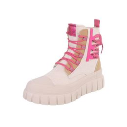 Ital-Design Freizeitschuh in Beige und Pink | Gr.: 40