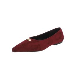 Ital-Design Ballerina in Weinrot | Gr.: 39