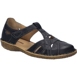 Josef Seibel Damen Sandale "Rosalie 29, schwarz", Gr. 45, schwarz, Obermaterial: 100% Rindsleder Leather cow., Schuhe