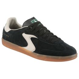 Skechers Herren Sneaker "HOTSHOT-AZIR", Gr. 45, schwarz, Lederimitat, Veloursleder, Schuhe, Retro, Vintage Sneaker mit Memory Foam