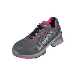 Uvex Sicherheitsschuh "1 ladies gelochter Halbschuh", 36, grau, Schuhe