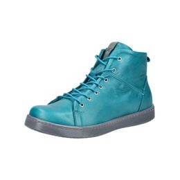 Andrea Conti Damen Sneaker "Andrea Conti Sneaker Leder", Gr. 38, blau, Leder, Schuhe