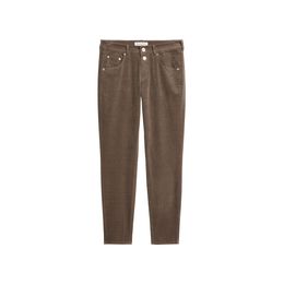 Marc O'Polo MARC O'POLO Damen 5-Pocket-Hose "aus Organic-Cotton-Modal-Stretch", braun, Gr. 33, unifarben, Obermaterial: 82% Baumwolle, 17% Modal, 1% Elasthan,