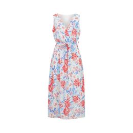 CLOUD 5IVE Damen A-Linien-Kleid "CLOUD 5IVE Maxi Chiffon Dress", bunt, Gr. XL, 100% Polyester, Kleider