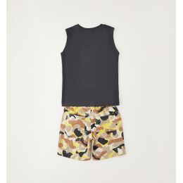 sarabanda Jungen T-Shirt "BABY BOY SUMMER SET"dunkelgrau, Gr. 86, 100% Baumwolle - 98% Baumwolle, 2% Elasthan, Shirts
