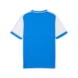 Puma Jungen Fu&szlig;balltrikot "TEAMLIGA26 MATCHDAY JERSEY JR", blau, Gr. 128, unifarben, Interlock, Obermaterial: 100% Polyester, Trikots, Fu&szlig;balltrikot,