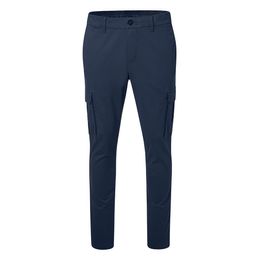 Pierre Cardin Herren Cargohose "PC-Cean", blau, Gr. 42, Web, Obermaterial: 97% Baumwolle, 3% Elasthan, Hosen, mit hohem Komfort dank Stretch f&uuml;r
