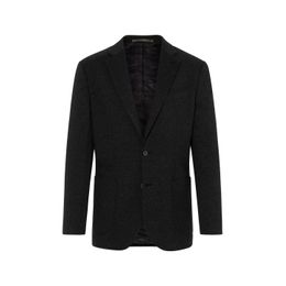 Benvenuto. Herren Anzugsakko "MATTHEO", schwarz, Gr. 52, meliert, Obermaterial: 56% Viskose CV. 29% Polyamid PA. 9% Polyester PES. 6% Elasthan EL.