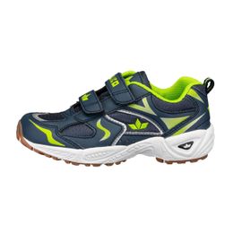Lico M&auml;dchen Hallenschuh "Sportschuh Bob V", Gr. 28, blau, Synthetik, Schuhe