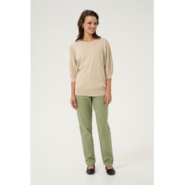 Kaffe Strickpullover KAlone Regular fit in Feather Gray Melange | Gr.: S