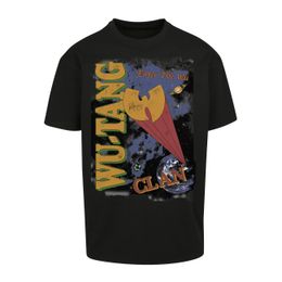Merchcode Herren Kurzarmshirt "Merchcode Herren Wu-Tang Clan Enter the Wu Oversize Tee", schwarz, Gr. M, unifarben, 100% Baumwolle, Shirts