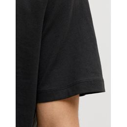 Jack & Jones PlusSize Herren T-Shirt "JPRBLUZANE SS TEE FST PLS"schwarz, Gr. 5XL, JACK & JONES PLUSSIZE, bedruckt, Jersey, Obermaterial: 100% Baumwolle, Shirts, mit Logo
