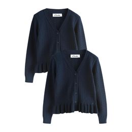 Clarks Knit Cardigan girl size 104 Navy