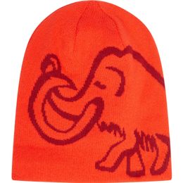Mammut Logo Beanie - Gr&ouml;&szlig;e Einheitsgr&ouml;&szlig;e - rot