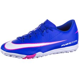 Nike ZOOM VAPOR 16 ACADEMY TF Fu&szlig;ballschuhe Herren - Gr&ouml;&szlig;e 45 1/2 - blau