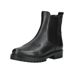 Gabor COMFORT Damen Stiefelette "Gabor Comfort Stiefelette Leder/Textil", Gr. 38, schwarz, Leder, Textil, Schuhe