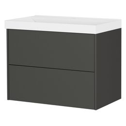 Tchibo - Waschtisch &raquo;Bodera&laquo; mit Becken - 81x46x65cm - grau -