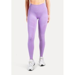 Smilodox Leggings Lesedi Seamless Scrunch in Lila | Gr.: S