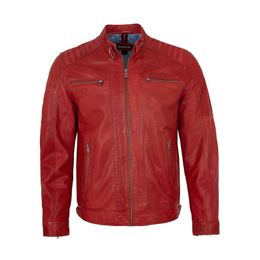 Maddox Lederjacke Lammnappa in Ochsenblutrot | Gr.: 62