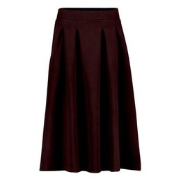 Vera Mont Midirock mit Gummizug in Dark Maroon | Gr.: 46