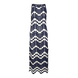 V&eacute;ro Moda Vero Moda Strickkleid in Navy Blazer | Gr.: M
