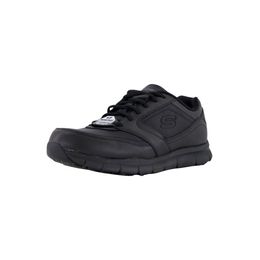 Skechers Sportliche Schn&uuml;rschuhe in Schwarz | Gr.: 40