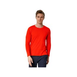 TecTake Langarmtop, F&uuml;r viele Outfits & Auftritte, Rundhals mit Rippenb&uuml;ndchen | Gr.: M