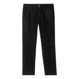 OLYMP Herren Stoffhose "OLYMP Chino, Slim Fit, Hose", schwarz, Gr. 36, 67% Baumwolle, 24% Lyocell, 7% Polyester, 2% Elasthan, Hosen