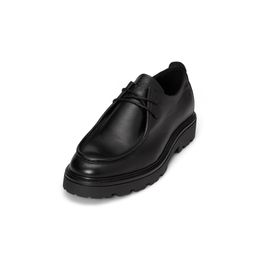 Marc O'Polo MARC O'POLO Herren Schlupfboots "aus edlem Rindleder", Gr. 45, schwarz, Obermaterial: 100% Leder, unifarben, Schuhe