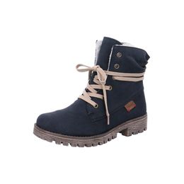 Rieker Schn&uuml;rboots in Blau | Gr.: 42
