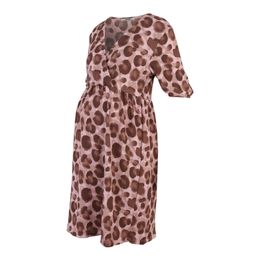 Love2wait Umstand Kleid Damen Gr&ouml;&szlig;e 34 braun / dunkelbraun / magenta / altrosa Sommerkleid