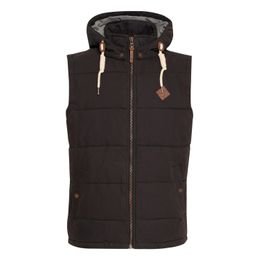 !Solid SOLID Herren Steppweste "Steppweste SDDry", schwarz, Gr. M, Obermaterial: 70% Baumwolle CO. 30% Nylon NY., Westen