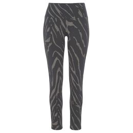Lascana Leggings in dunkelgrau-taupe | Gr.: 36-38