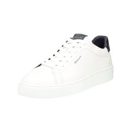 Gant Herren Sneaker "Gant Sneaker Leder", Gr. 44, wei&szlig;, Leder, Schuhe