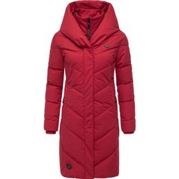 Ragwear Damen Steppmantel "Natalka", rot, Gr. XL, Au&szlig;enmaterial: 100% Polyester. Innenfutter: 100% Polyester. Wattierung: 100% Polyester, M&auml;ntel,