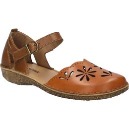 Josef Seibel Damen Sandale "Rosalie 04, orange-kombi", Gr. 36, orange, Obermaterial: 100% Rindsleder Leather cow., Schuhe