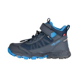 Trollkids Kinder Outdoorschuh "Kids Tronfjell Hiker Mid", Gr. 32, blau, Synthetik, Textil, mehrfarbig, Schuhe, wasserdicht