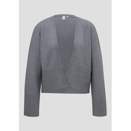 QS Strickjacke in 98W0_dunkelgrau | Gr.: S
