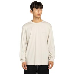Element Herren Longtop "Lowcase Pigment", beige, Gr. L, Obermaterial: 100% Baumwolle., Tops