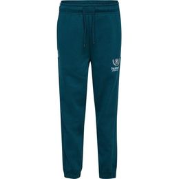 Hummel Kinder Sweat Pants "Loose Blocked Sweatpant Bts" in Blau | Gr.: 146