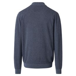 Casamoda Herren Strickjacke "Casamoda Strickjacke uni", blau, Gr. 5XL, 100% Baumwolle, Strickjacken
