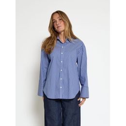 Sel by peppercorn Peppercorn Hemd / Shirt in Ensign Blue Stripe | Gr.: 36