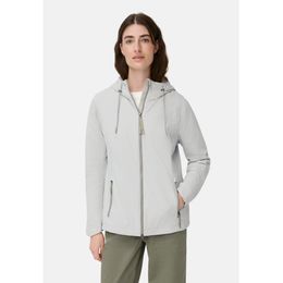 Camel Active Funktionsjacke mit abnehmbarer Kapuze in Silber | Gr.: 44